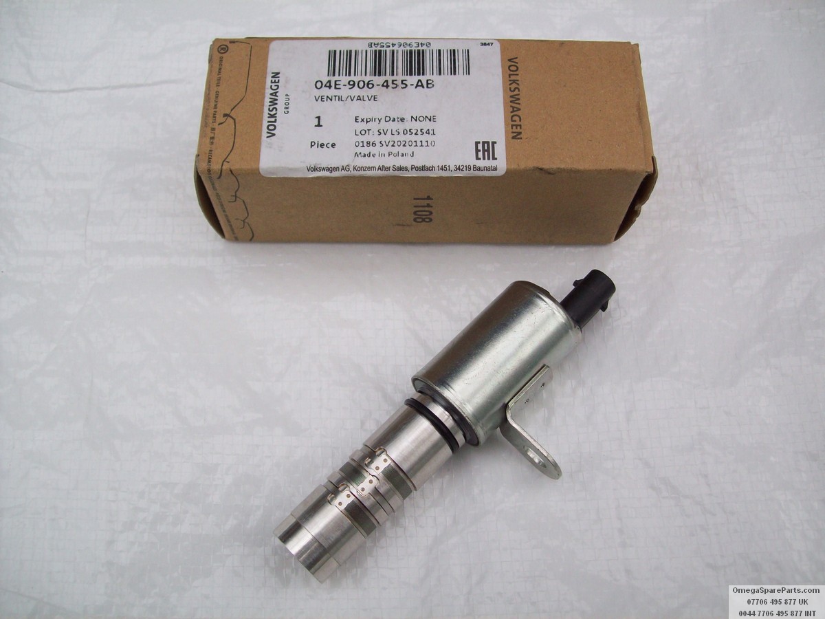 04E906455AB VW Polo 6R AE Camshaft Control Valve Genuine 2011 onward