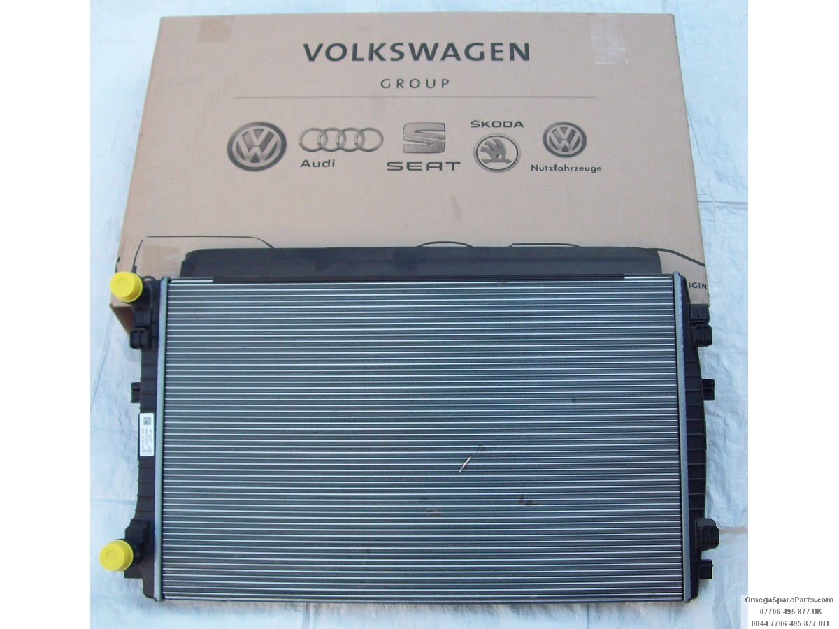 5Q0121251GQ VW Golf 5G AU BA BQ BX AM Coolant Radiator Genuine 2013-2024