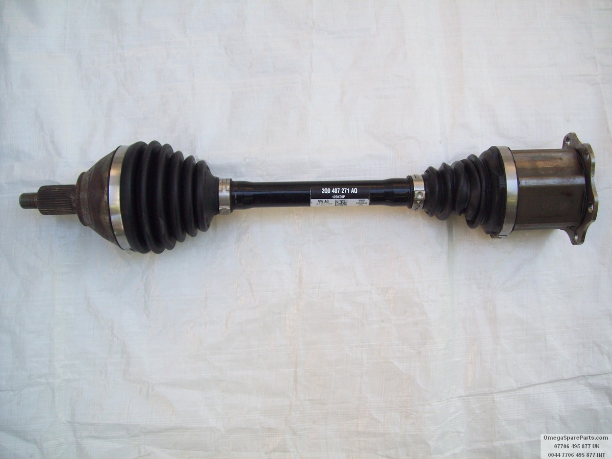 2Q0407271AQ Audi e-tron GT F8 Driveshaft Tripodic Genuine Front Left ...