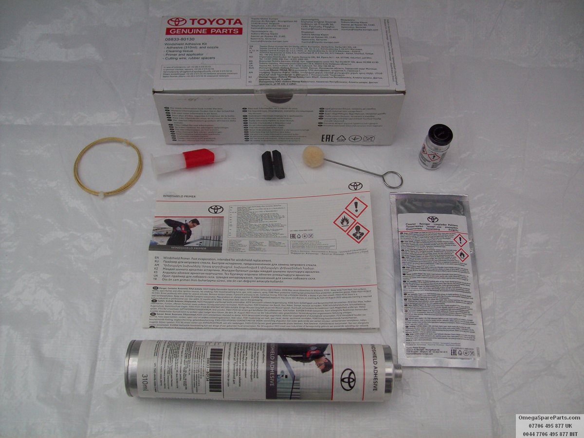 0883380130 Toyota Windshield Adhesive Kit Expiry Date March 2026 Genuine