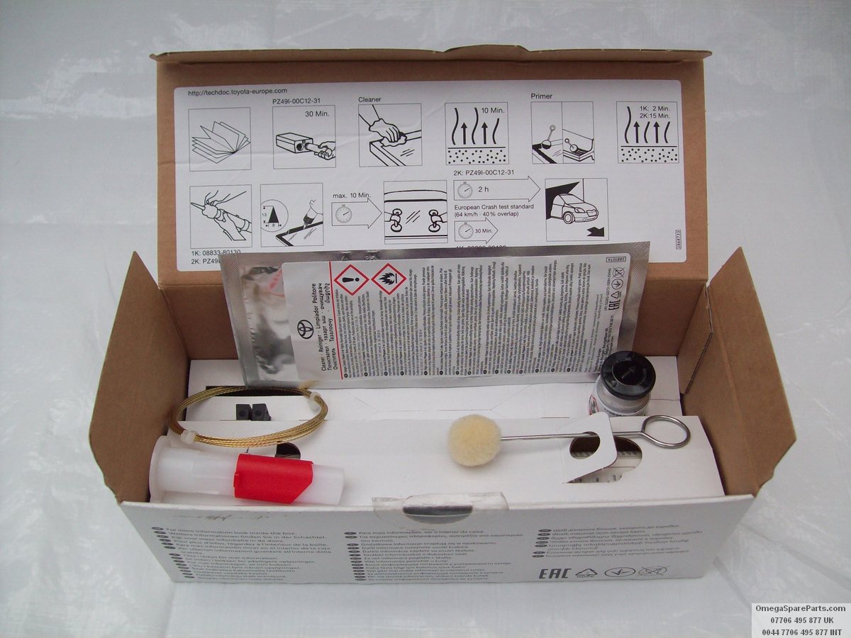 0883380130 Toyota Windshield Adhesive Kit Expiry Date March 2026 Genuine