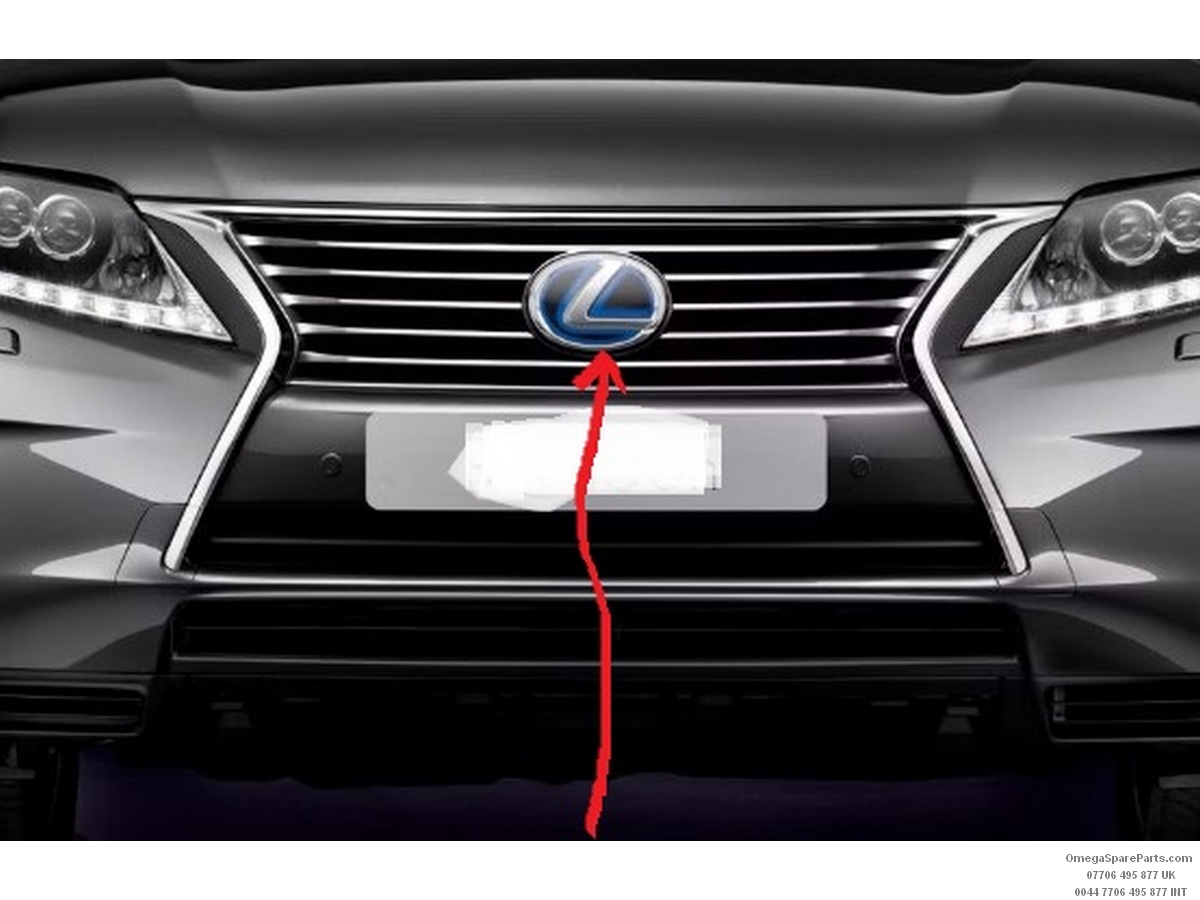 9097502117 Lexus Hybrid GS LS RX HS IS Emblem Badge Front Blue Tint ...