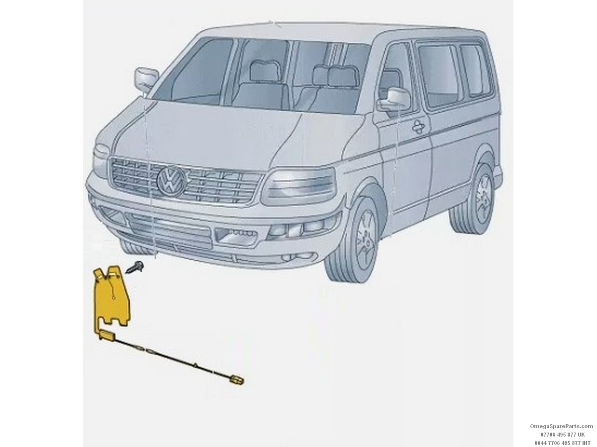 7E0035532A VW Transporter T5 T6 Door Mirror Aerial Module FM2 Right ...